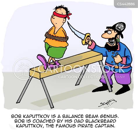 Balance Beam Cartoons And Comics Funny Pictures From Cartoonstock