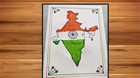 How To Draw India Map Easy India Map Drawing India Drawing In
