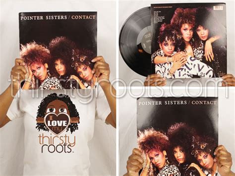 Pointer Sisters Contact Album Cover