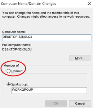 How To Change Computer Name Join Domain On Windows 10 Nucleo Consulting