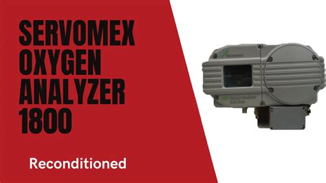 Reconditioned Servomex Oxygen Analyzer 1 Youtube