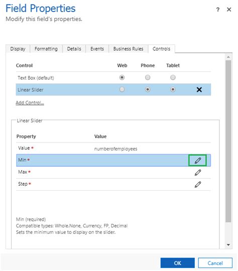 Add Linear Slider Mobile Control In Microsoft Dynamics 365 V9 0 Microsoft Dynamics 365 Crm