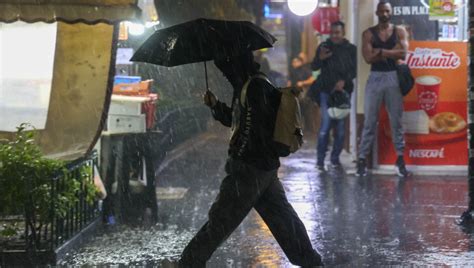 ¡lluvias Fuertes Activan Alerta Amarilla En 7 Alcaldías De Cdmx