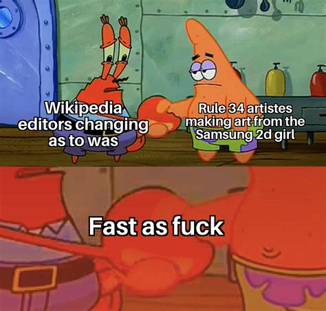 Weeks Of Designing A Character Sexualised In Seconds Samsung Sam Know Your Meme