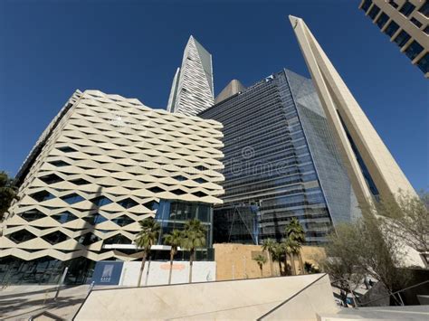 King Abdullah Financial District Riyadh Know As Kafd Editorial Stock
