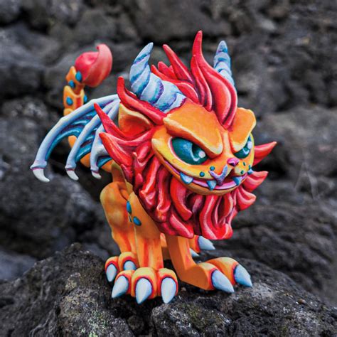 3d Printable Manticore By Twistyprints