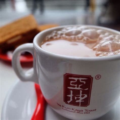 Enjoy Hot Teh Tarik From Ya Kun Kaya Toast Gf Floor Kaya Toast Food