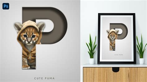Letter Portrait Photoshop Tutorial Youtube