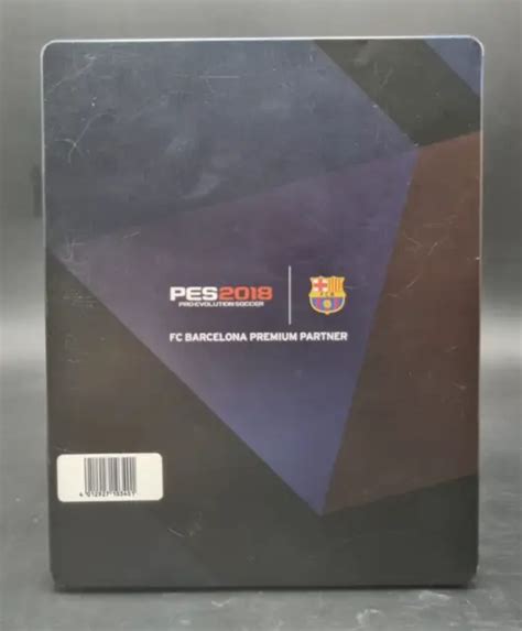 PES 2018 PRO Evolution Soccer Steelbook Sony Playstation 4 PS4