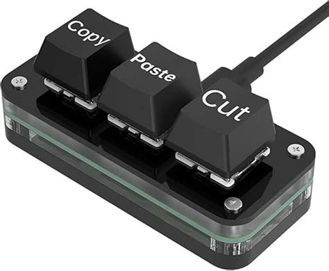 Amazon Com NOVVAOGO Copy Keyboard One Handed Macro Keypad Cut Copy