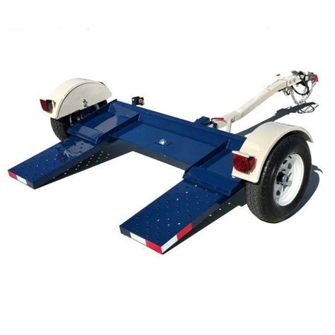 Black And Chrome Tow Dolly Towing Car Max Towing Trailer