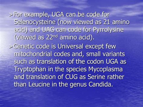Gentic Code