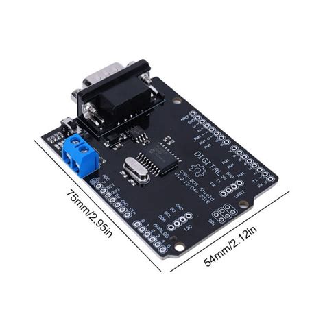 Can Bus Shield Mcp2515 Spi Módulo De Expansión Sub D Estándar De 9