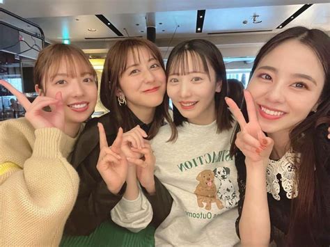 和田まあやさんのインスタグラム写真 和田まあやinstagram「🌷 ランチしました〜😊 ハシゴカフェしてずーっとお話しして笑ってまし