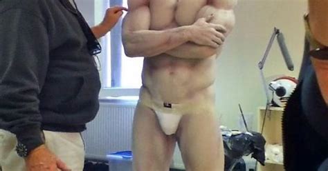 Just My Friend In Full Costume Talking To Ridley Scott He Was The