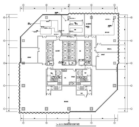 吉林高层办公塔楼及裙房智能化平面图 建筑电气施工图 筑龙电气工程论坛