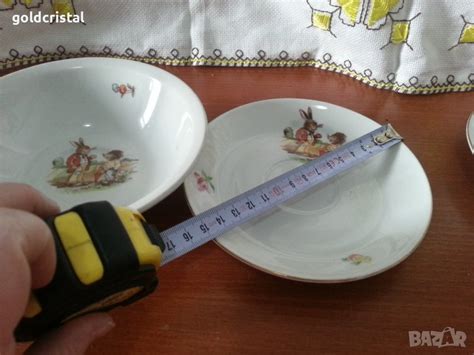 Български порцелан детски комплект за хранене в Антикварни и старинни предмети в гр Стара