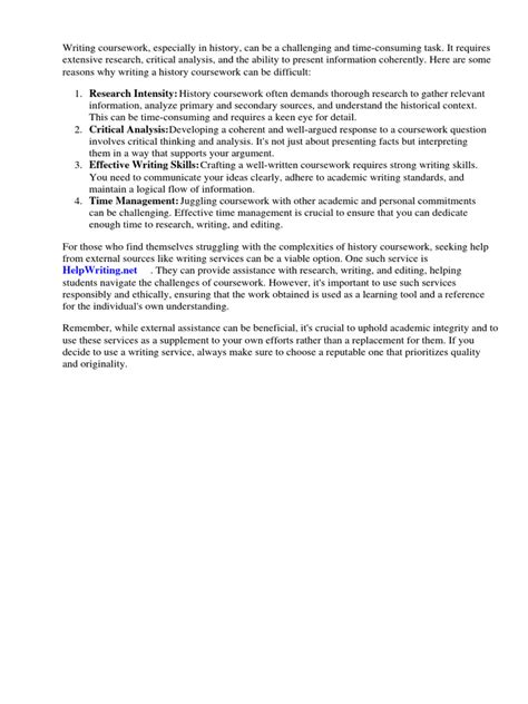 History Coursework Question 3 Pdf Critical Thinking Nazi Germany