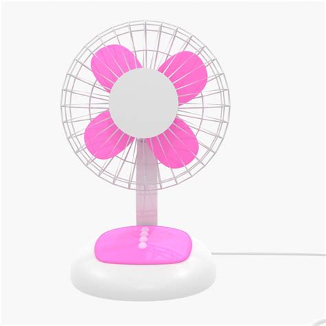 Desk Fan 3d Model Turbosquid 1753965