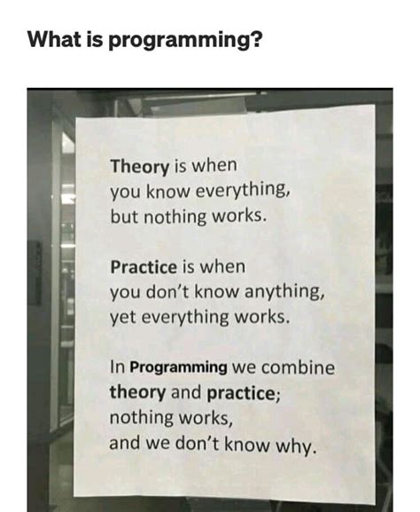Raman Jain On Linkedin Programming Programmingjokes Theory