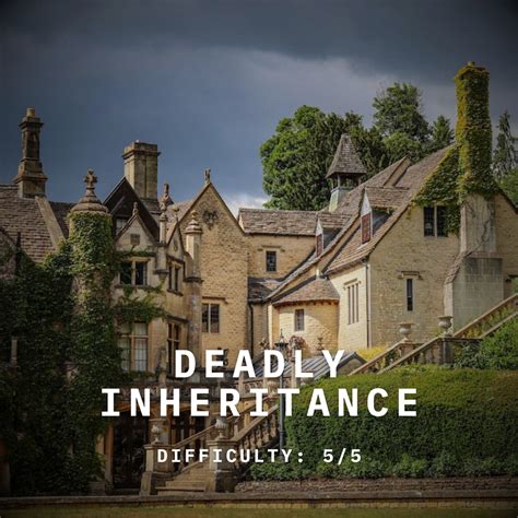 Deadly Inheritance On The Case Murder Mystery