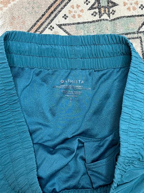 Small Athleta Teal Athletic Shorts Thrifty Babes