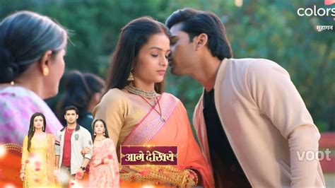 Suhaagan Promo Krish Ne Kiya Bindiya Ko Kiss Bindiya Ko Aayi Sharam