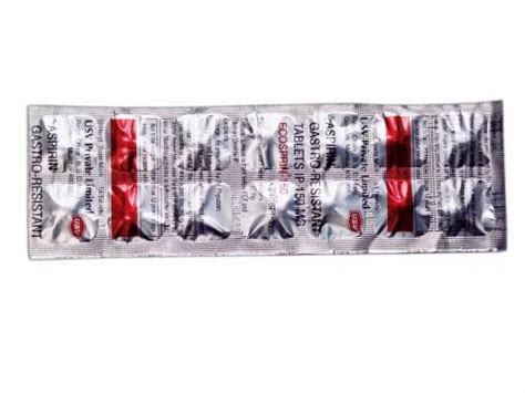 Ecosprin Mg Tablets At Best Price In Surat By Nation Biotech ID