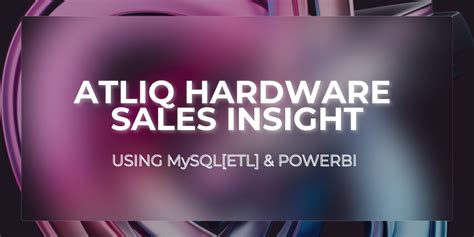 GitHub Karlyndiary AtliQ Hardware Sales Insights Data Analysis Sales Insights Data Analysis