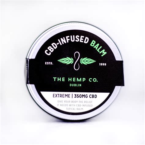 Cbd Infused Extreme Balm • The Hemp Company Dublin