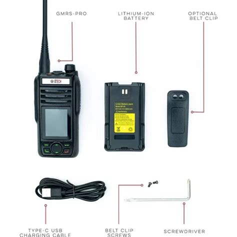 Btech Gmrs Pro Paratus Radio