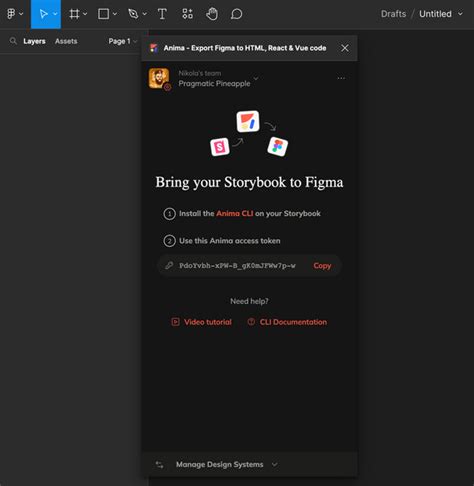 How To Sync Your Storybook Design System Into Figma Pragmatic Pineapple 🍍