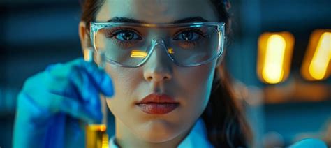 Premium Photo Scientist Working With Sem Microscope