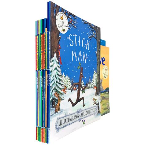 julia donaldson early readers 10 books collection set tiddler stick