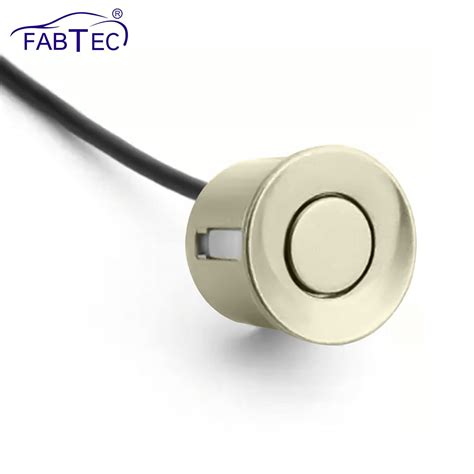 fabtec set of 4 golden car parking sensor kit with led parking