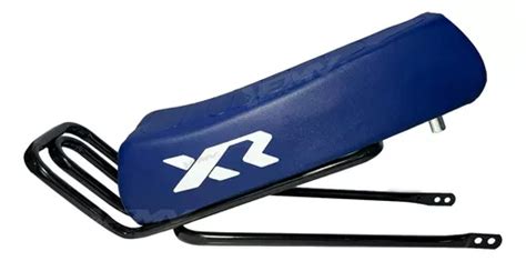 Bicicleta motorizada Banco Caloi Xr Mobilete Garupa Rabetão color azul MercadoLibre
