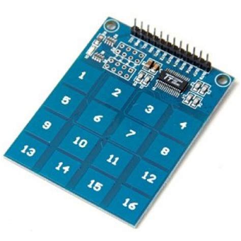 Ttp Channel Capacitive Touch Sensor Module Buy Online At Low