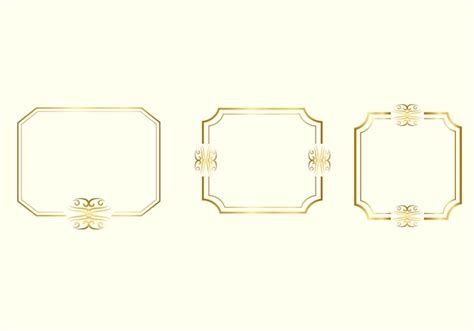 이중 사각형 프레임 템플릿 이중 선 프레임 초안 요소 기하학적 벡터 일러스트 레이 션 프리미엄 벡터