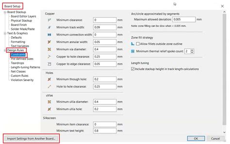 How To Set Up Design Rules In Kicad Sierra Circuits