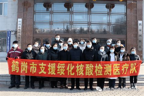 鹤岗市支援省新冠肺炎重症救治中心和支援绥化核酸检测医疗队集结出征医学科