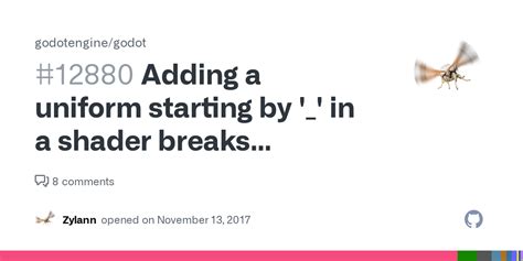 Adding A Uniform Starting By In A Shader Breaks Rendering Issue