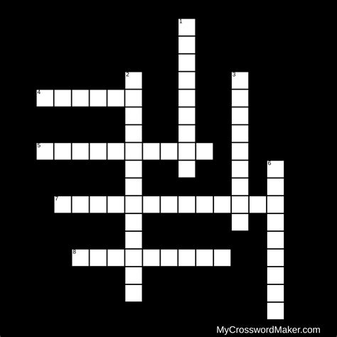 Tejido Epitelial Crossword Puzzle