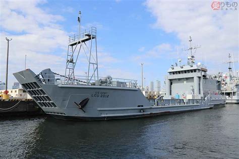 「陸上自衛隊の輸送船」どんなの？ モチーフはアメリカ陸軍の揚陸艦 横浜港で並ぶ可能性も 乗りものニュース