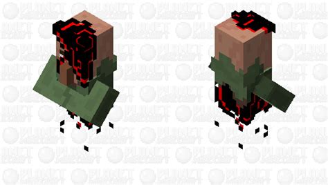 Infected Villager P 0 5 T M 0 R T 4 L Minecraft Mob Skin