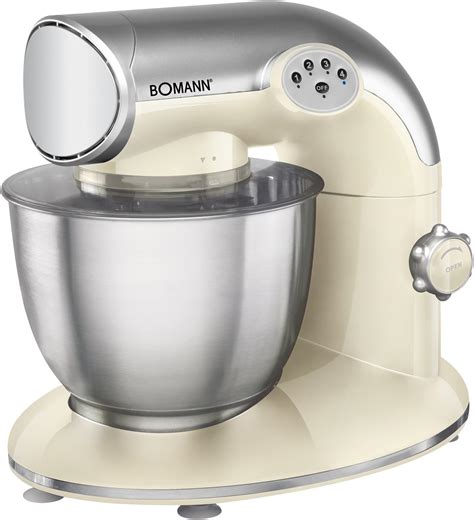 Bomann KM 305 CB – Orbital Blender Mixer, 5.6 L, 5 speeds, 1200 W Cream ...