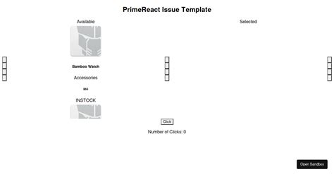 Primereact Test Forked Codesandbox