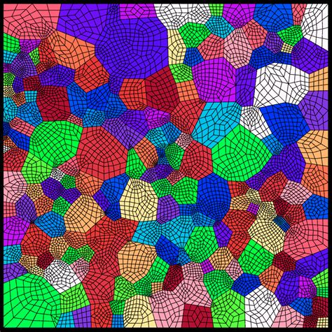 Quad Dominant Or All Quad Mesh In 2d Preserving Grain Boundaries · Issue 45 · Neperfepx Neper