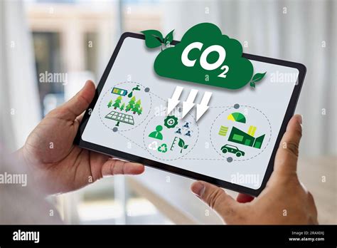 CO2 Emissions And Carbon Reduction Global Warming And Climate Change In