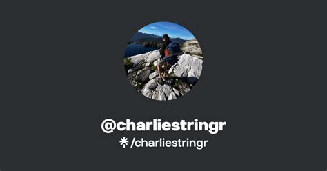 Charliestringr Instagram Tiktok Linktree