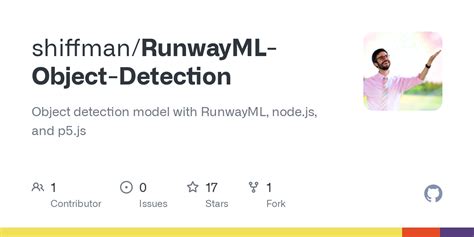 github shiffman runwayml object detection object detection model